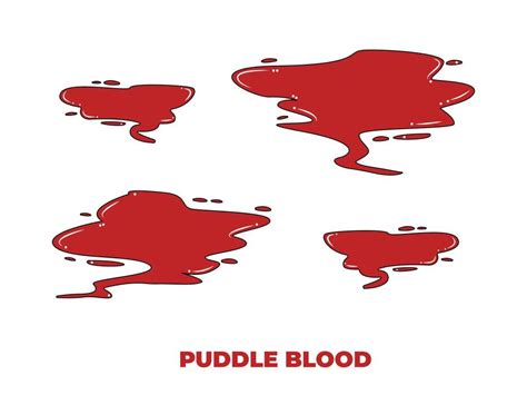 Blood Puddle Vector Art Icons And Graphics For Free Download