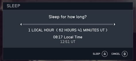 Using Local Time For Wait Input Means That The Minimum Amount Of Time