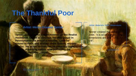 The Thankful Poor By Henry Ossawa Tanner