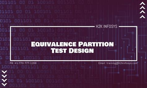 Equivalence Partition Test Design H2k Infosys Blog