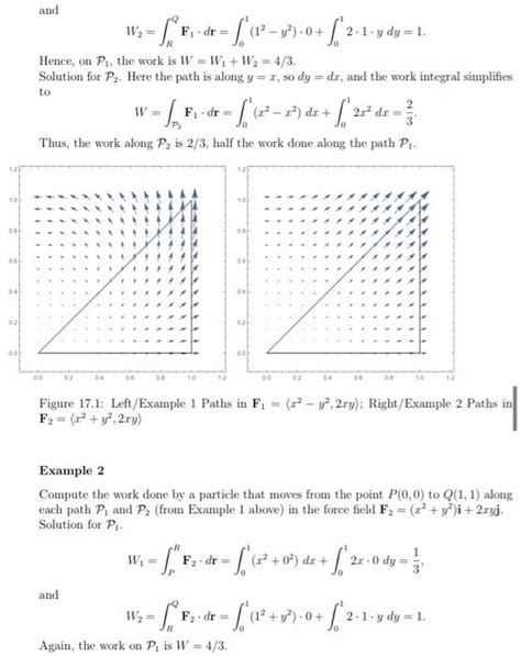 Solved Elements Of Vector Analysis Fields And Work A Field