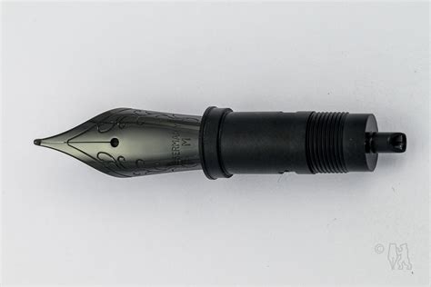 Jowo 6 Black Steel Nib With Floral Design — Pulp Addiction