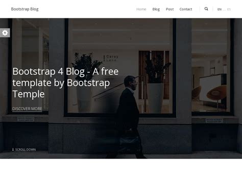 Bootstrap Blog Блог Шаблоны Bootstrap BootstrapТема