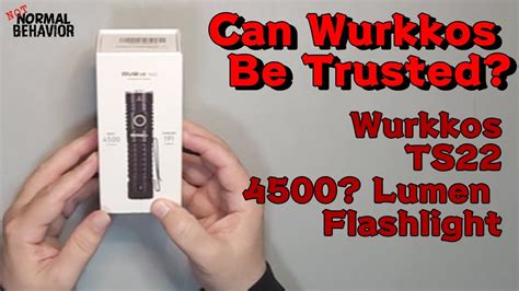 Can Wurkkos Be Trusted? TS22 Unboxing and Review - YouTube