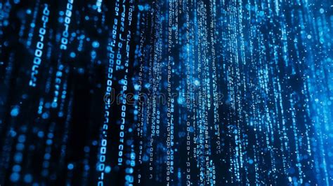 The Digital Network Connections Of Particles In Cyberspace An Abstract Digital Background In