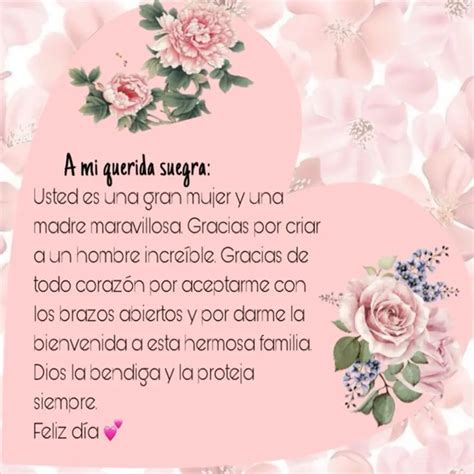 Feliz Día De Las Madres Suegra Frases Para Felicitarla Tus Buenas