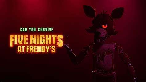 Fnaf Movie Foxy Poster By Glamfreddy05 On Deviantart