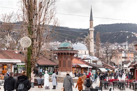 Bascarsija Is Sarajevo S Old Bazaar And The Historical Center Of The