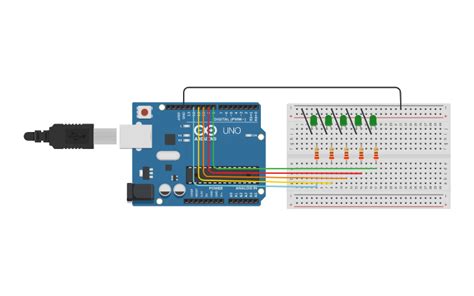 Circuit Design Kra şimşek Devresi Tinkercad