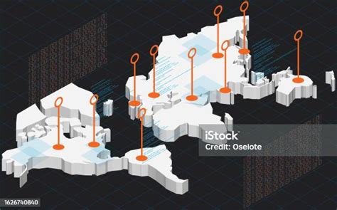 네트워크 세계 그림 홀로그램 네트워크 이미지 컴퓨터 과학 최소 세계지도 평면 3d 세계지도 그림 검은 배경 세계지도 0명에 대한 스톡 벡터 아트 및 기타 이미지 Istock
