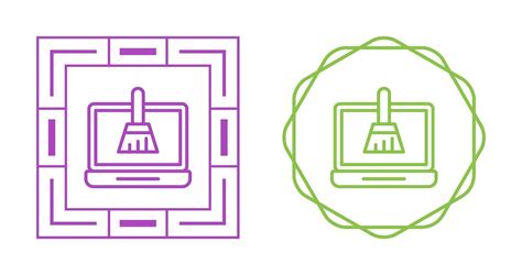 Disk Cleanup Vector Icon 40060101 Vector Art At Vecteezy