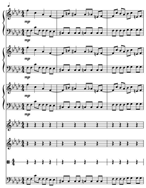 Spider Dance Orchestral Sheet Music For Piano Harpsichord String