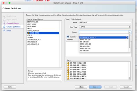 Sql Developer 41 Easier Excel Imports