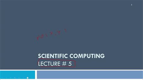 lecture 5 youtube