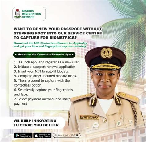 How To Use The New Nis Contactless Passport App For Passport Renewal