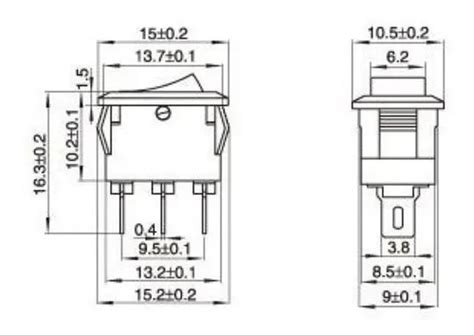 Interruptor Pequeño 220v3a Pack 2 Unidades Arduino En Venta En Viña