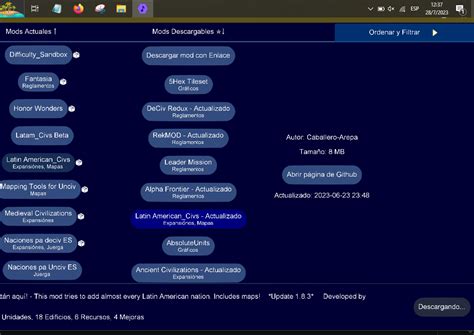 Is It Just Me Or Mod Previews Arent Working On Pc · Issue 9854 · Yairm210unciv · Github