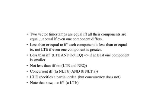 PPT Vector Clocks PowerPoint Presentation Free Download ID
