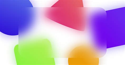 Glassmorphism Animation With Colorful Abstract Background Seamless Loop 28241199 Stock Video At