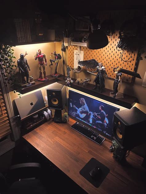 My First Battlestation Built With The Typical Ikea Alex Drawers Adil