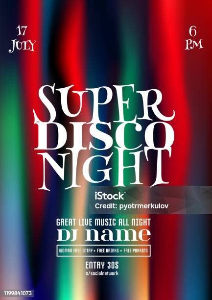 포스터 템플릿 야간 파티에 초대합니다 물결 모양커튼의 추상적 배경입니다 전단지 레이아웃 템플릿 A4 브로셔 커버 디자인 다채로운 볼록 배경입니다 그라데이션 배경 벡터