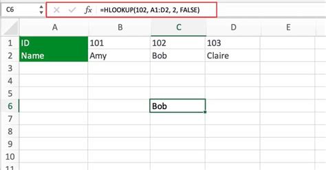 Excel Hlookup Function Sheet Leveller