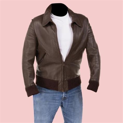 Fonzie Leather Jacket Airborne Jacket