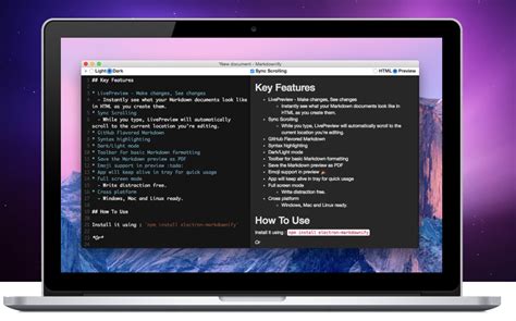 markdownify markdown editor for windows linux and macos