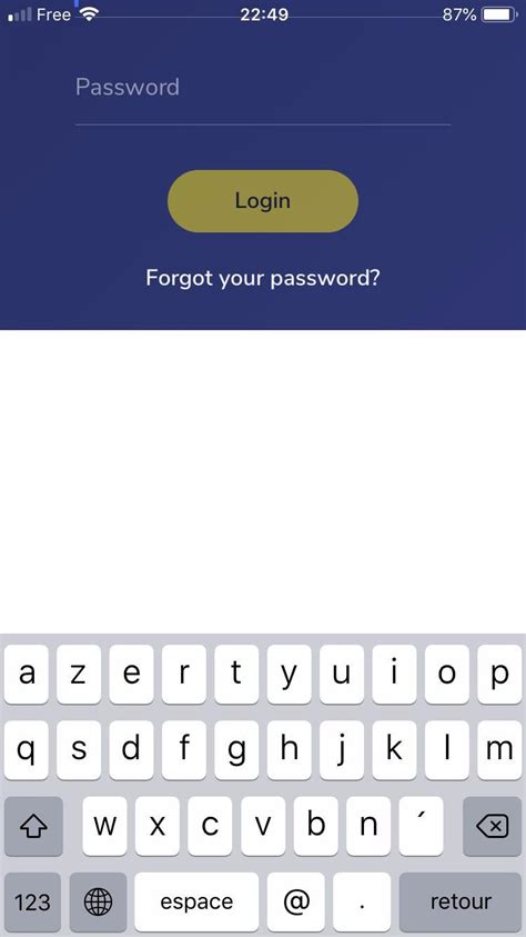 100 Beta17 Ios When Keyboard Is Displayed We Can Scroll Down And See A Blank Area · Issue