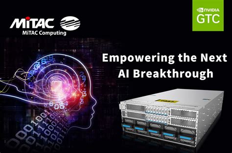 Mitac Computing Unveils Advanced Ai Server Solutions Accelerated By