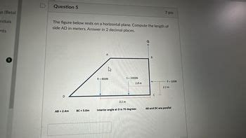 Answered Question Pts P Beta Entials The Figure Below Rests On A