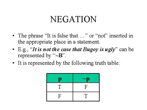 INTRODUCTION TO SYMBOLIC LOGIC Propositional Logic Truth Functional