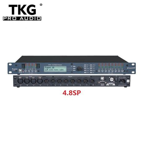 Tkg Dsp Digital Performance Karaoke Processor 48sp 4 In And 8 Output Ktv Karaoke Processor For