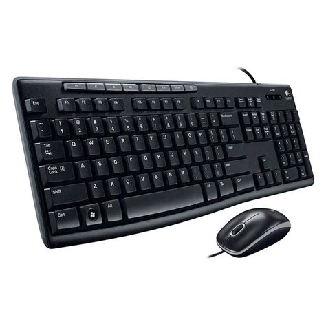 Logitech MK Desktop Set USB Keyboard And Mouse