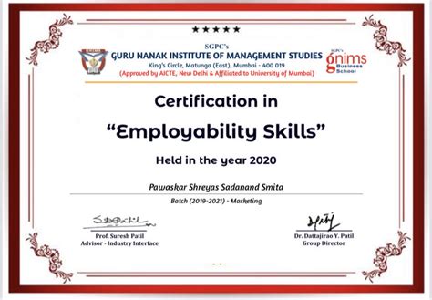 shreyas pawaskar on linkedin successfully completed “employablity skills” certification from