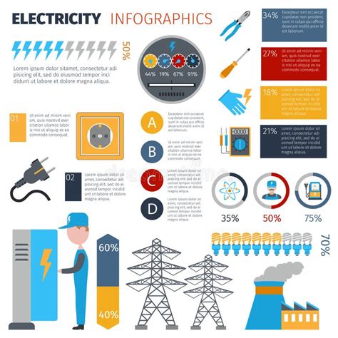 Power Line Stock Vector Illustration Of Distribution 23802569