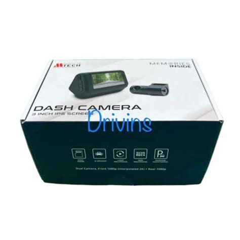 Promo Dash Cam Mobil Dvr Mobile Tech Mtech Ips Screen 3 Inch 1080P Full Hd Terbaik Diskon 10 Di