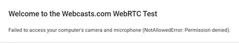Troubleshooting The Webrtc Results