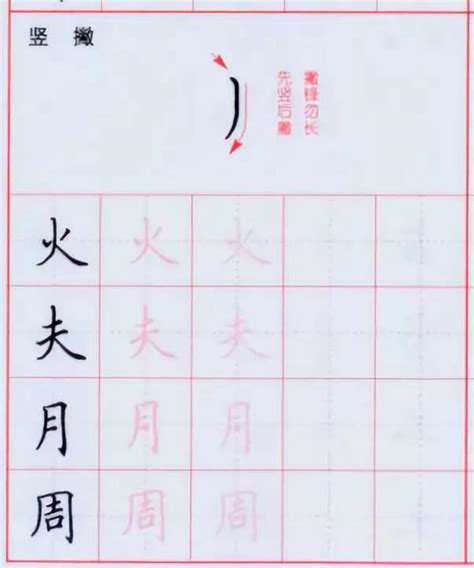 实用干货39种硬笔楷书基本笔画的书写示范及要点解析每笔画附4个例字 知乎