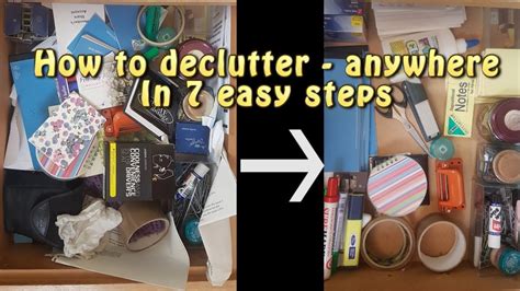 How To Declutter 7 Easy Steps YouTube
