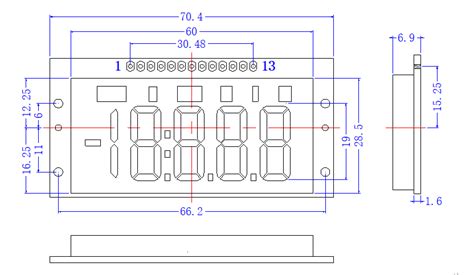 Custom Led Numeric Display 7 Segment Smd Modules For Escale Module Manufacturers