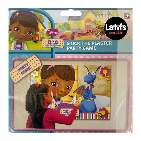 Disney Doc Mcstuffins Stick The Plaster Party Game Latifs