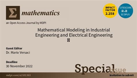 Mathematics Industrial Engineering Electrical Callforreading