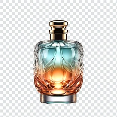 роскошная бутылка парфюмерии Png изолирована на прозрачном фоне Премиум Psd Файл