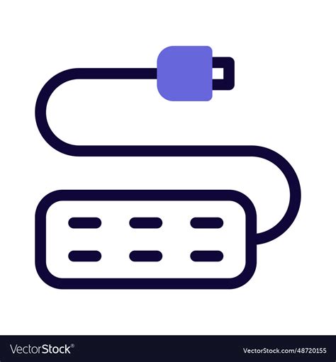 Usb Socket Connection Isolated On White Background