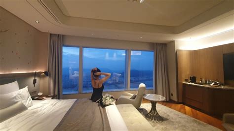 호캉스 끝판왕 시그니엘 서울 시그니엘 프리미어 더블룸 한강뷰 추가 주차장 체크인 어메니티 네이버 블로그