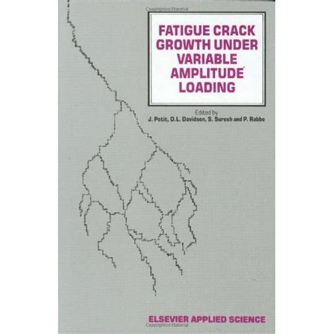 Libro Fatigue Crack Growth Under Variable Amplitude Loading En Inglés