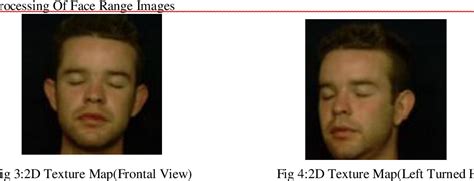 Figure 32 From On Multimodal Face Recognition System Using Spectral Transformation Of 2 D