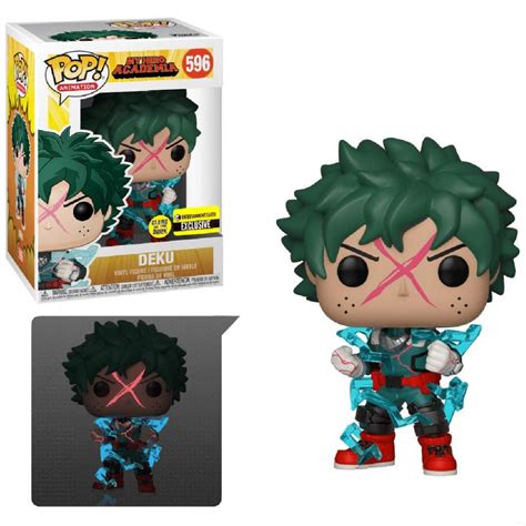 Funko Pop My Hero Academia Deku Full Cowl Glow In The Dark Entertainment Earth Exclusive