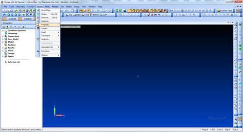 How To Define A Property Model In Femap